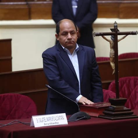 Salatiel Marrufo Sale Libre Tras Acreditar Pruebas De Coimas A Pedro Castillo La Razón