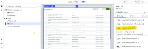 solved how to hide new button option in ui builder page