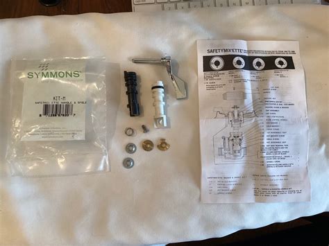 Oem Symmons Kit M Handle And Spindle Repair Kit For Safetymix Ette
