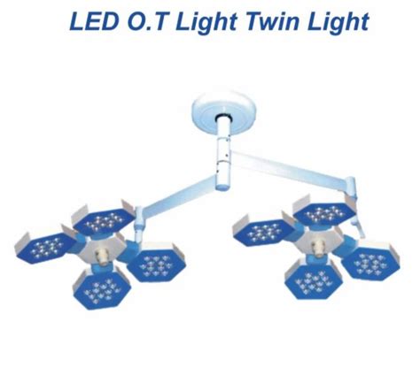 Ceiling Mounted Sh11033 Single Led Ot Twin Light For Operation Theater