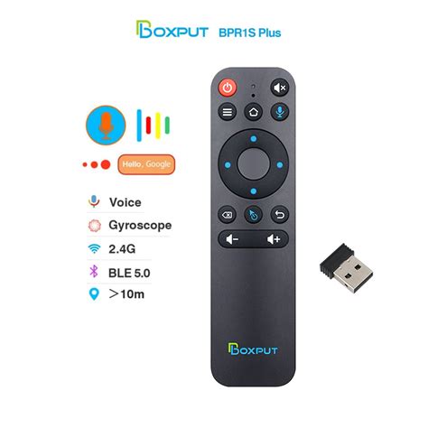 Аеропульт BPR1S Plus 2,4G + Bluetooth Air Mouse Гироскоп Повітряна ...