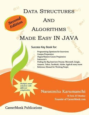 [PDF] DOWNLOAD] Data Structures and Algorithms Made Easy in Java: Data Structure and Algorithmic ...
