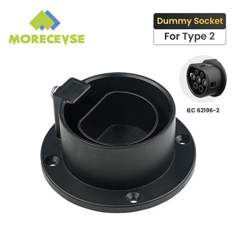 Morec 레벨 2 Ev 충전기 케이블 홀더 Type2 Evse Iec 62196 2 커넥터 플러그 더미 소켓 새로운