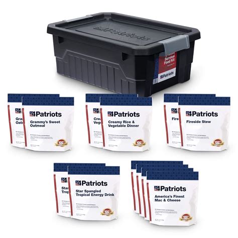 Mua 4patriots 2 Week Survival Food Kit Emergency Food Supply Designed