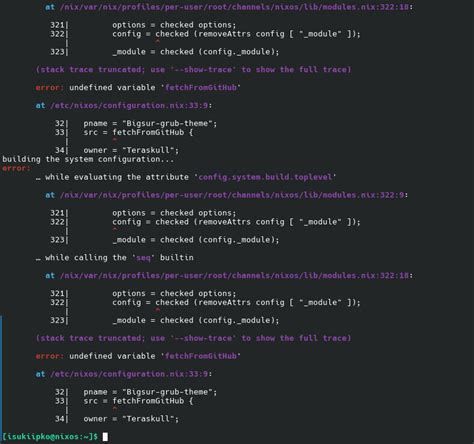 Bash No Such File Or Directory During A Grub Theme Install Help Nixos Discourse