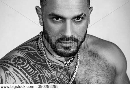 Sexy Abs Tattoo Man Image And Photo Free Trial Bigstock