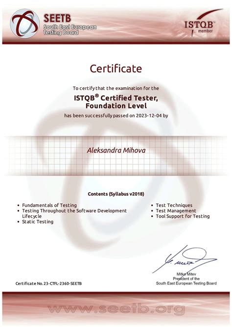 Aleksandra Kostadinova On Linkedin Istqb Qualityassurance Softwaretesting Lookingforward