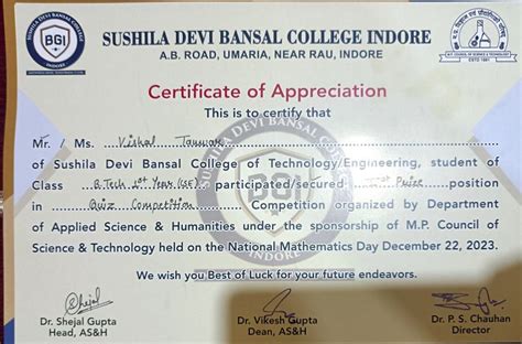 Mathsday Quizchampion Mathematics Problemsolving Vishal Tanwar