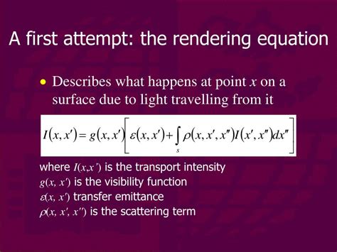 PPT Rendering Theory Practice PowerPoint Presentation Free Download ID 4219448