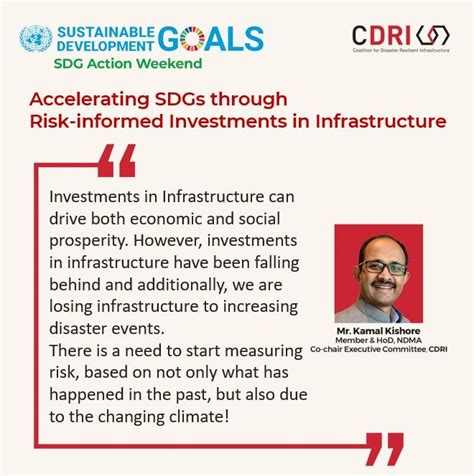 Coalition For Disaster Resilient Infrastructure On Linkedin Viewpoints From Cdri Side Event