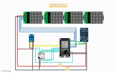 Github Luk6xffled Clock Led Clock With Some Fancy Features