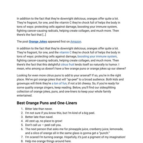 65 sweet orange puns and jokes pdf docdroid
