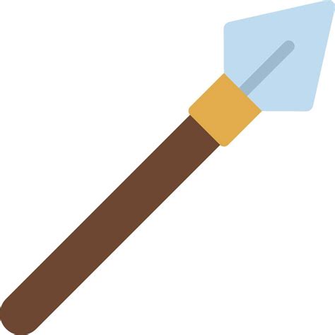 A Wooden Arrow With A Blue Tip 50913600 Vector Art At Vecteezy