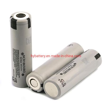 High Capacity Cylindrical Original Panasonic Ncr Bd V A Rechargeable Li Ion Battery