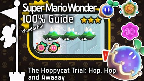 The Hoppycat Trial Hop Hop And Awaaay Super Mario Bros Wonder