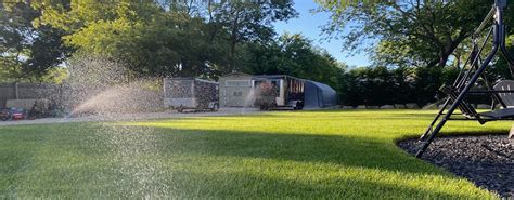 Lawn Sprinkler System Installation