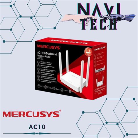 Mercusys Ac Ac Dual Band Wi Fi Router Shopee Philippines