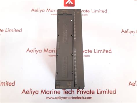 SIEMENS SIMATIC S7 SM332 ANALOG OUTPUT MODULE 6ES7 332 5HD01 0AB0 Aeliya Marine