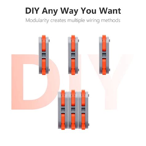 Push In Terminal Block Wire Connector Connect Securely