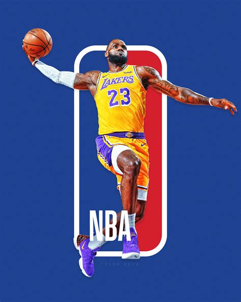 The Next Nba Logo Nba Logoman Series On Behance