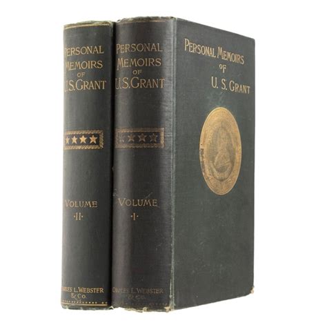 Civil War Grants Memoirs Vol 1 And 2 In United States