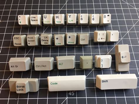 Set Of 25 IBM Model M IBM Model F IBM Wheelwriter Replacement Keys Special Order