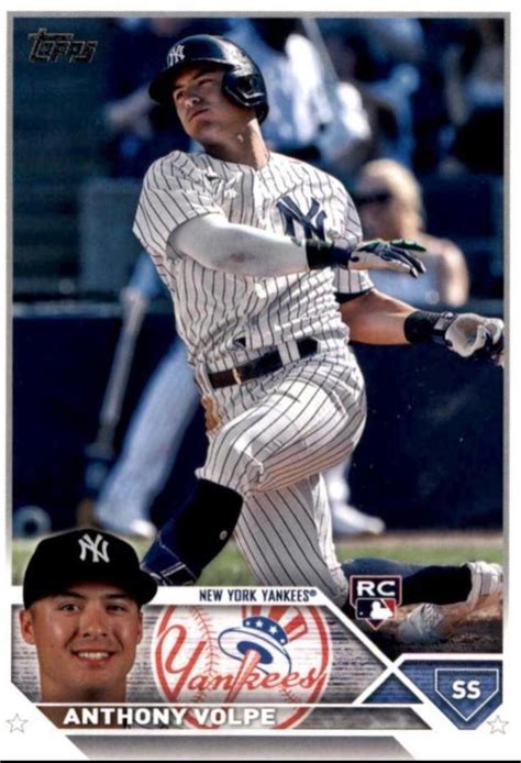 Anthony Volpe 460 Prices Rookie 2023 Topps Baseball Cards