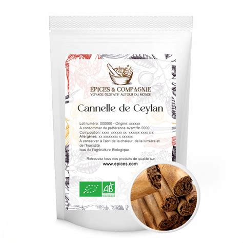 Cannelle De Ceylan Bio En Bâtons Et Poudre Acheter Bienfaits