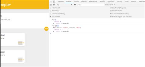 Javascript Delay In Storing The Content Of An Event In Array By One