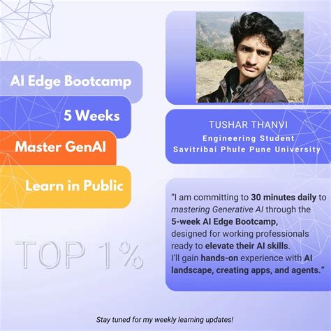 Ai Machinelearning Aiinnovation Tushar Thanvi