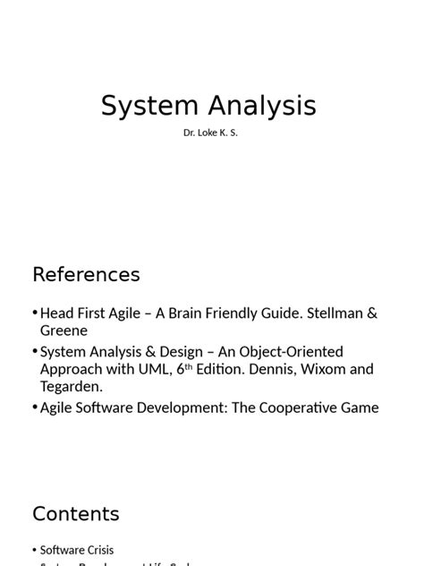 Sa 1 Intro Sdlc Pdf