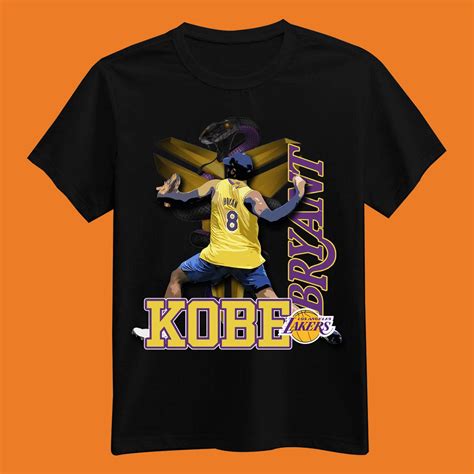 Kobe Bryant Black Mamba Shirt Bipubunny Store