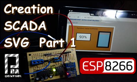 Creacion De Scada Svg Para Webserver En Esp8266 Pdacontrol