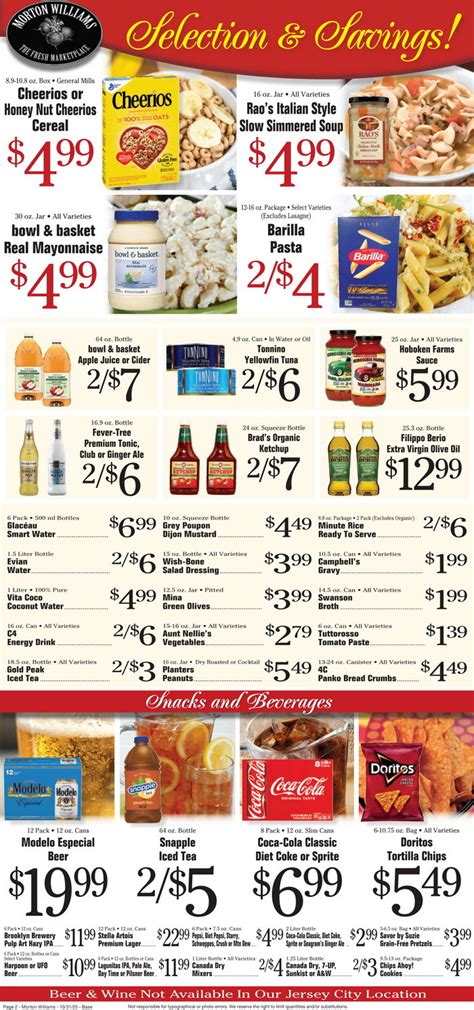 Morton Williams Weekly Ad Oct 31 Nov 06 2025