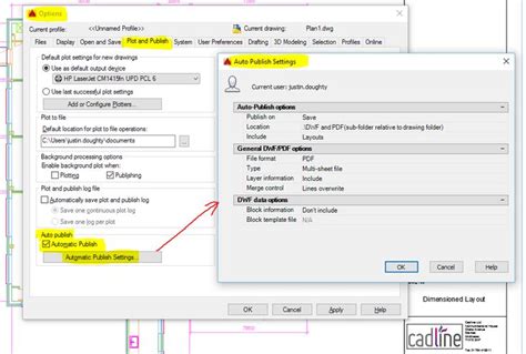 AutoCAD 2016 Auto Publish