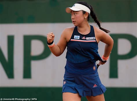 Eri Hozumi Eri Hozumi Of Japan In Action At The 2018 Rolan Flickr