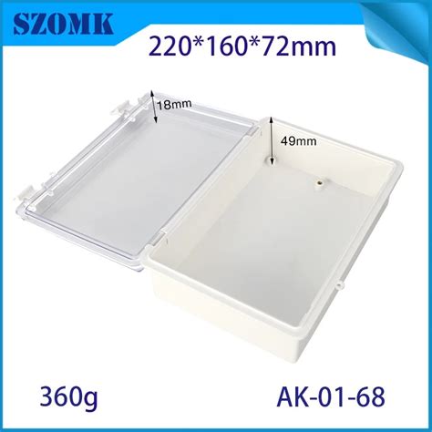 Mm Waterproof Plastic Engineering Box ABS Electrical Shell IP Outdoor Plastic