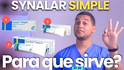 Synalar Simple Para Que Sirve 3 Cosas