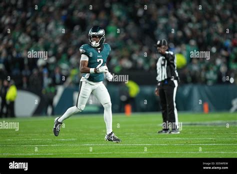 Philadelphia Eagles Jahan Dotson In Action During An Nfl Football Game