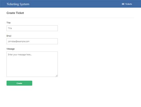 Ticketing System With Php And Mysql