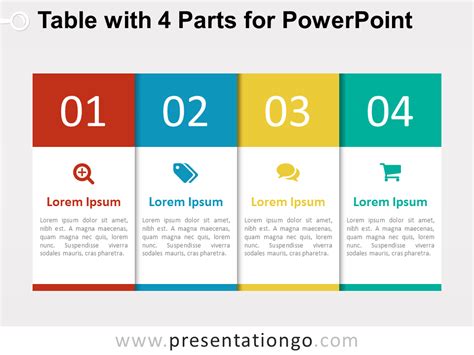 4 Part Star Diagram For Powerpoint And Google Slides Presentationgo Images
