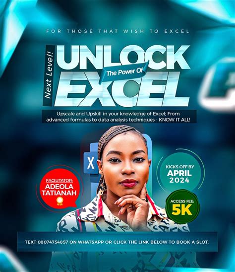 Adeola Adedokun On Linkedin 📢 Attention Excel Explorers 📢 Exciting News Following Our