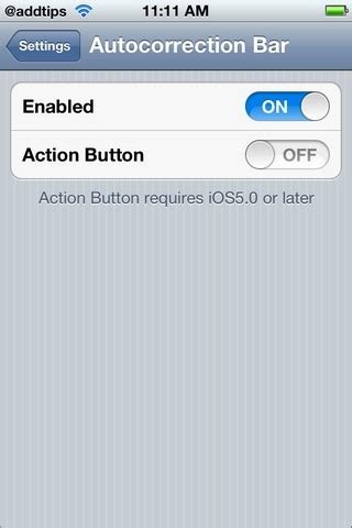 Enable Autocorrect Keyboard In IPhone With Autocorrection Bar Cydia