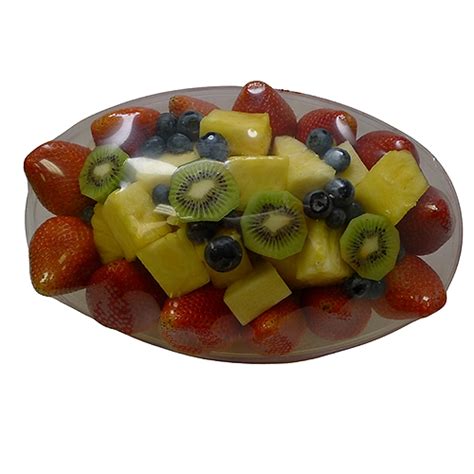 Village Cut Fruit Small Luau Bowl 48 Oz