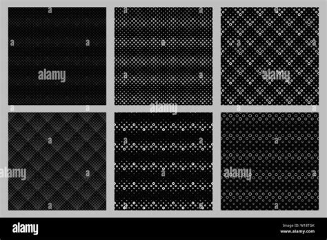 Abstract Seamless Circle Pattern Background Design Set Vector Graphic Stock Vector Image And Art