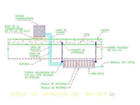 mitsubishi mini split cad drawing at holly mellott blog