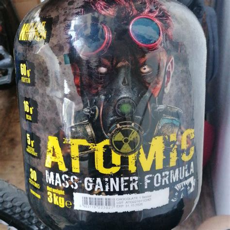 Гейнер Mass Atomic Gainer Nuclear Nutrition калорийность пищевая