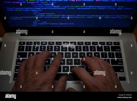 Computer Screen Code Hacking High Resolution Stock Photography And Images Alamy