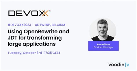 Vaadin On Linkedin Appmodernization Dx Vaadiners Devoxx Devoxxbelgium Java Webdev