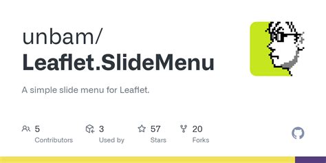 Github Unbam Leaflet Slidemenu A Simple Slide Menu For Leaflet